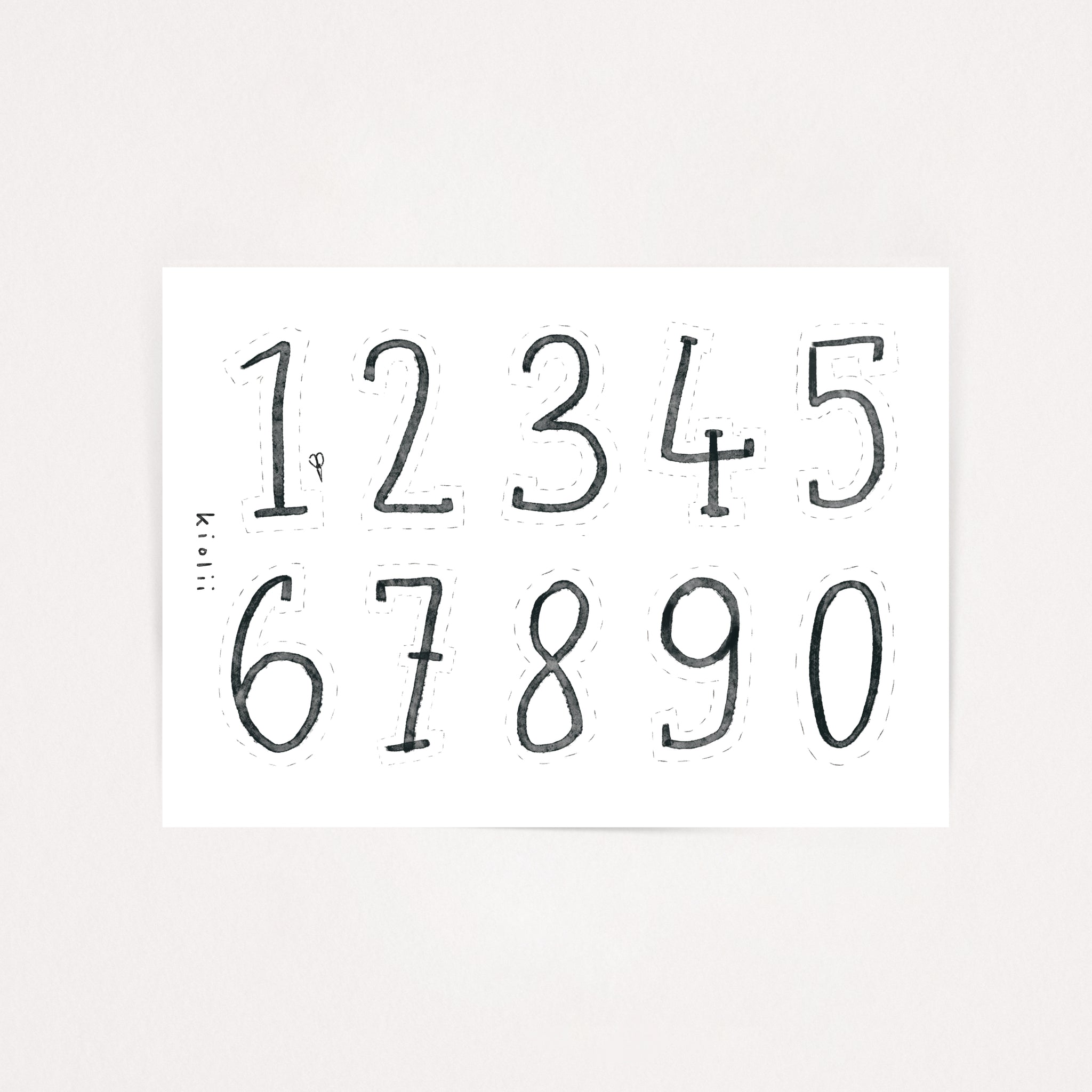 Caketopper Regenbogen DIY-Set – Kiolii